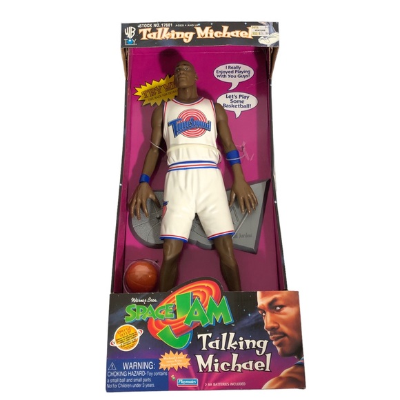 Warner Bros. | Toys | Vintage Space Jam Talking Michael Jordan Toy New ...